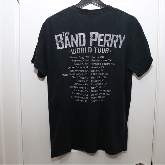 Gildan | Shirts | The Band Perry World Tour Shirt | Poshmark